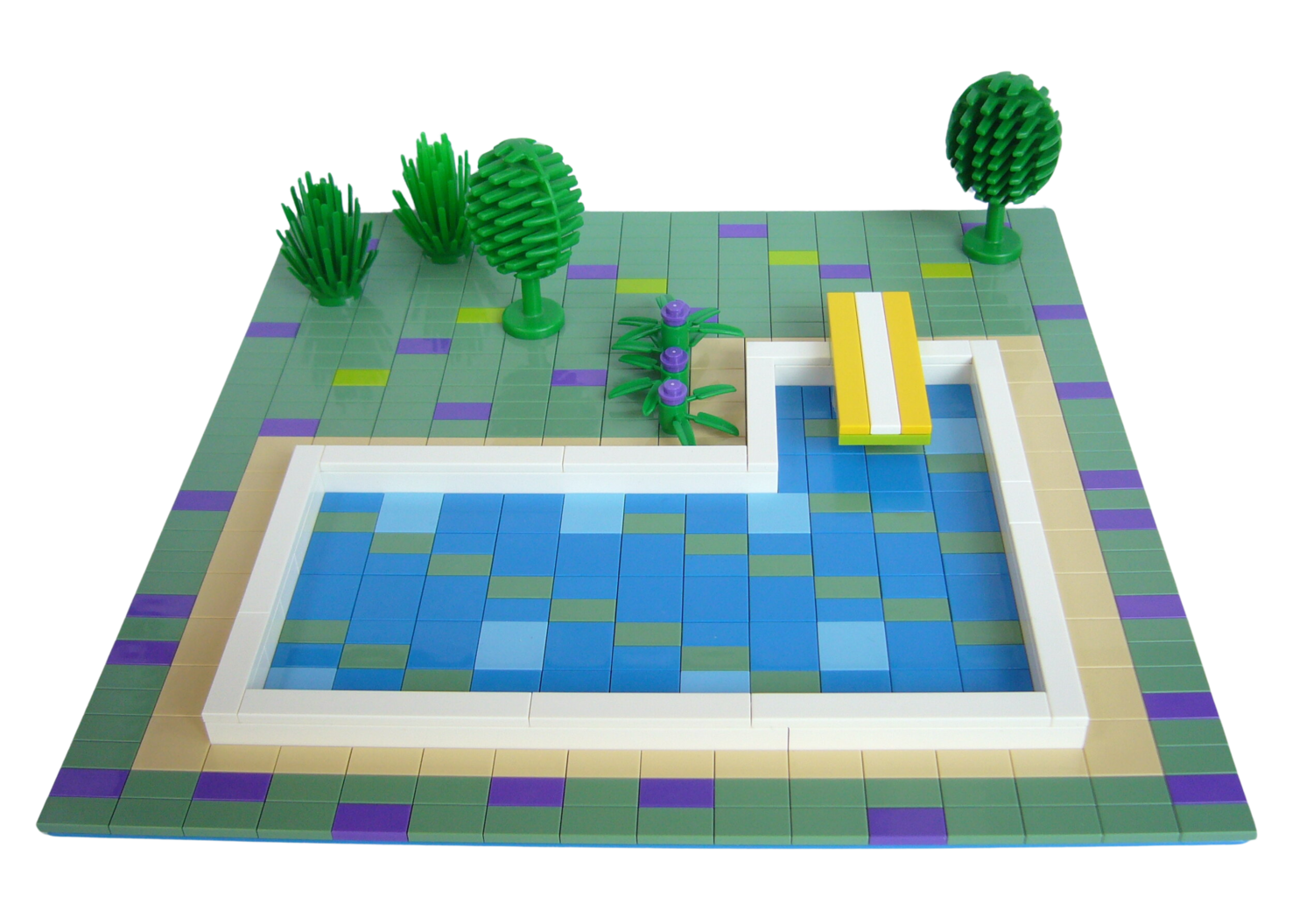 Tribute to David Hockney (Swimming pool) di EL EGO (N.D): Scultura a ...