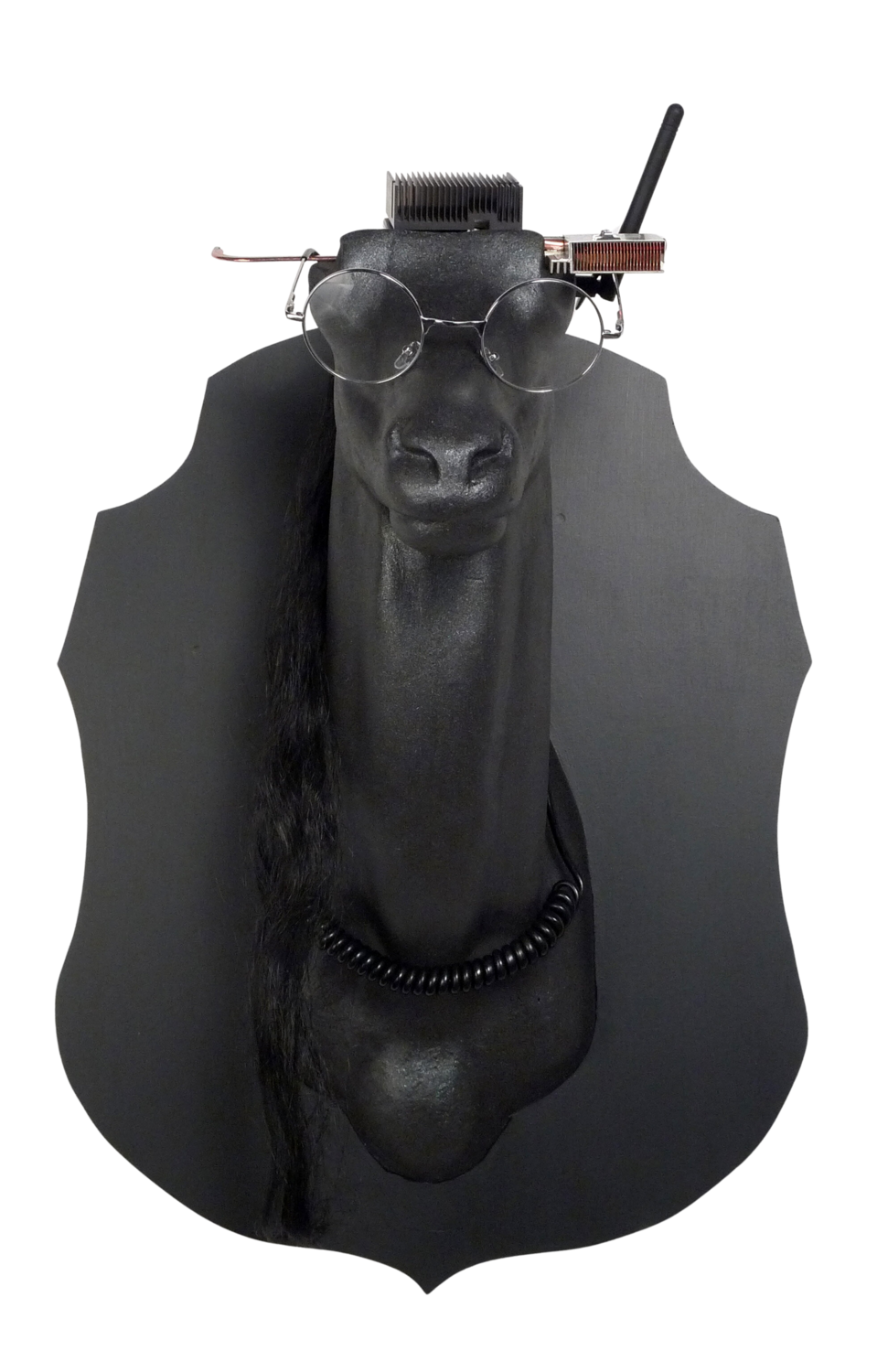 Cyberchamois black by Joel Bassous (2017) : Sculpture Acrylic, Resin ...