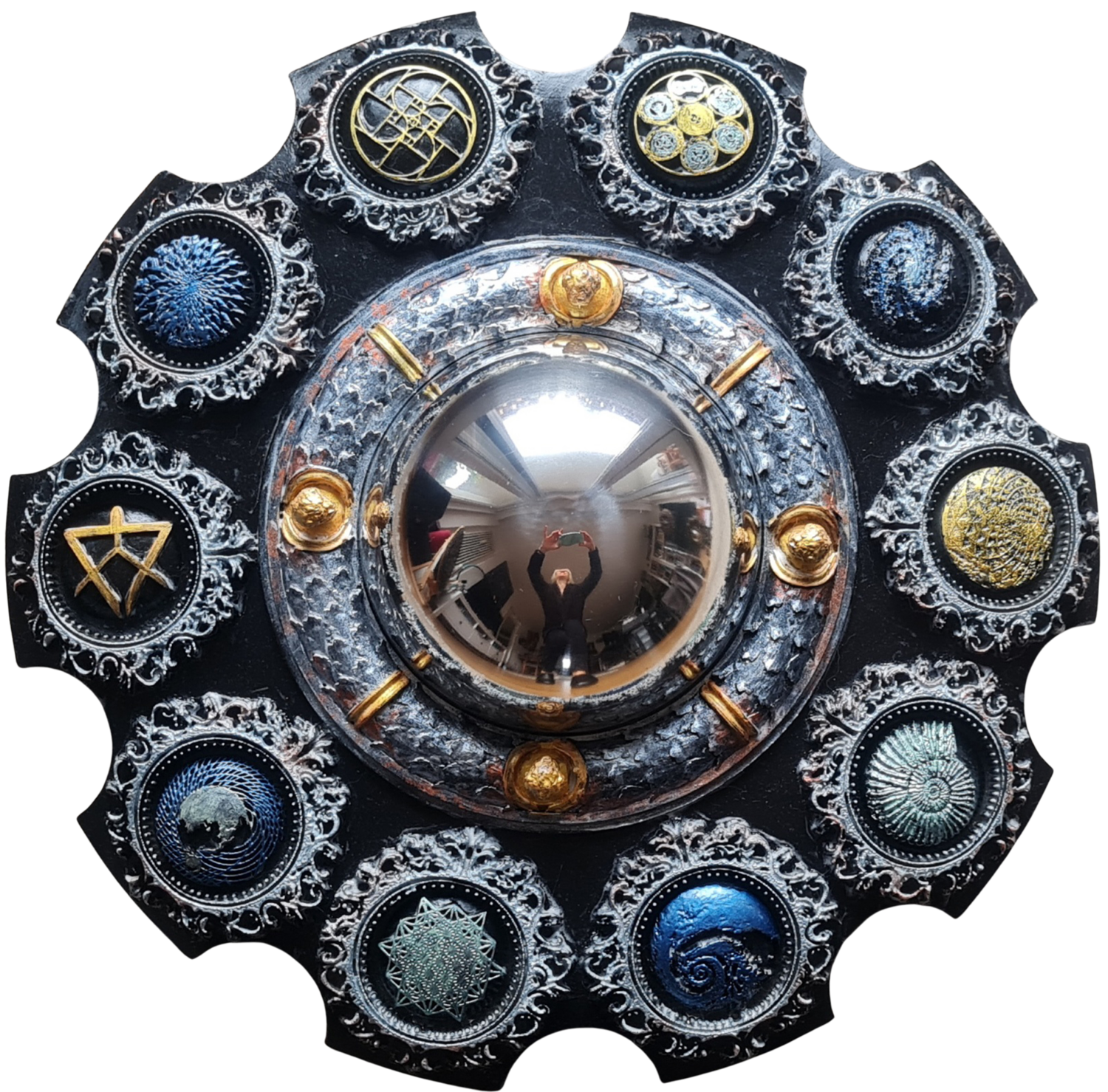 Ritratto allo specchio curvo de Stefania Pinsone (2022): Escultura ...