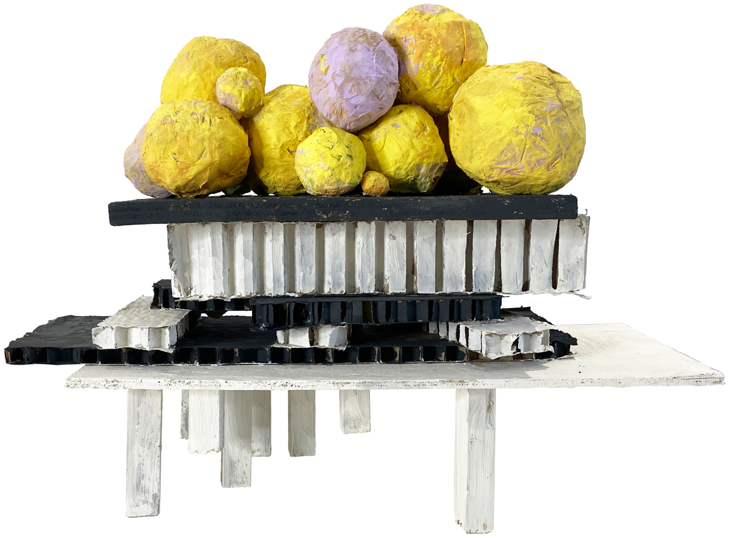 On the streets de Marina Wittemann (2023): Escultura Acrílico, Madera ...